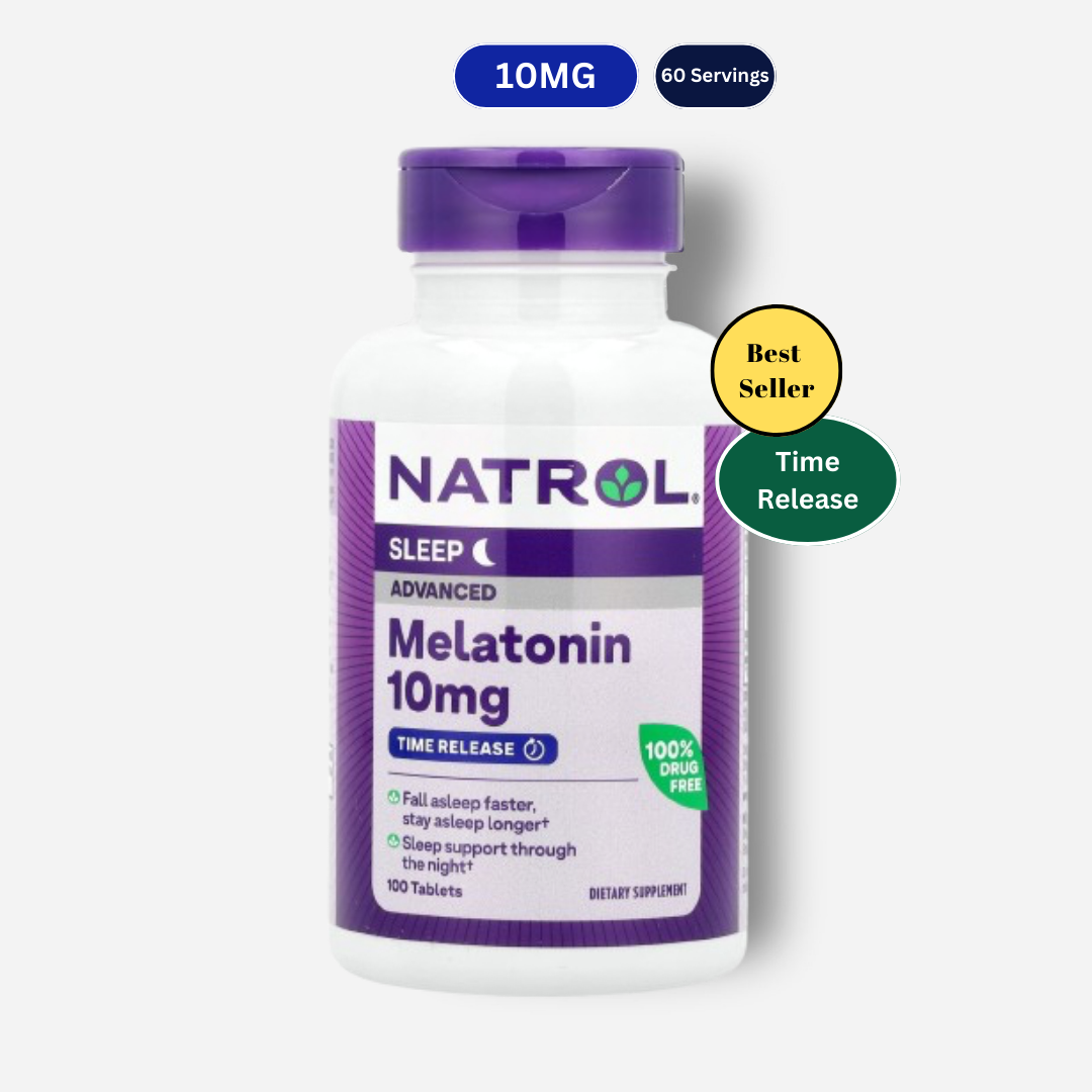 Natrol Melatonin Time Release 10mg 100 Tablets
